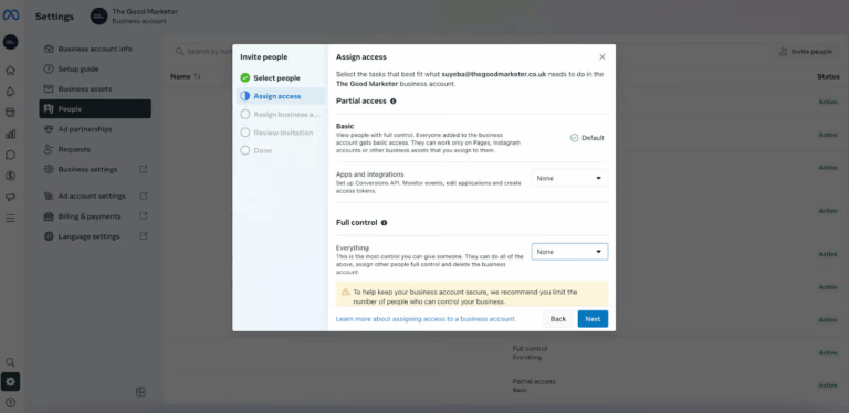How to Grant Agency Facebook Access Safely 2025