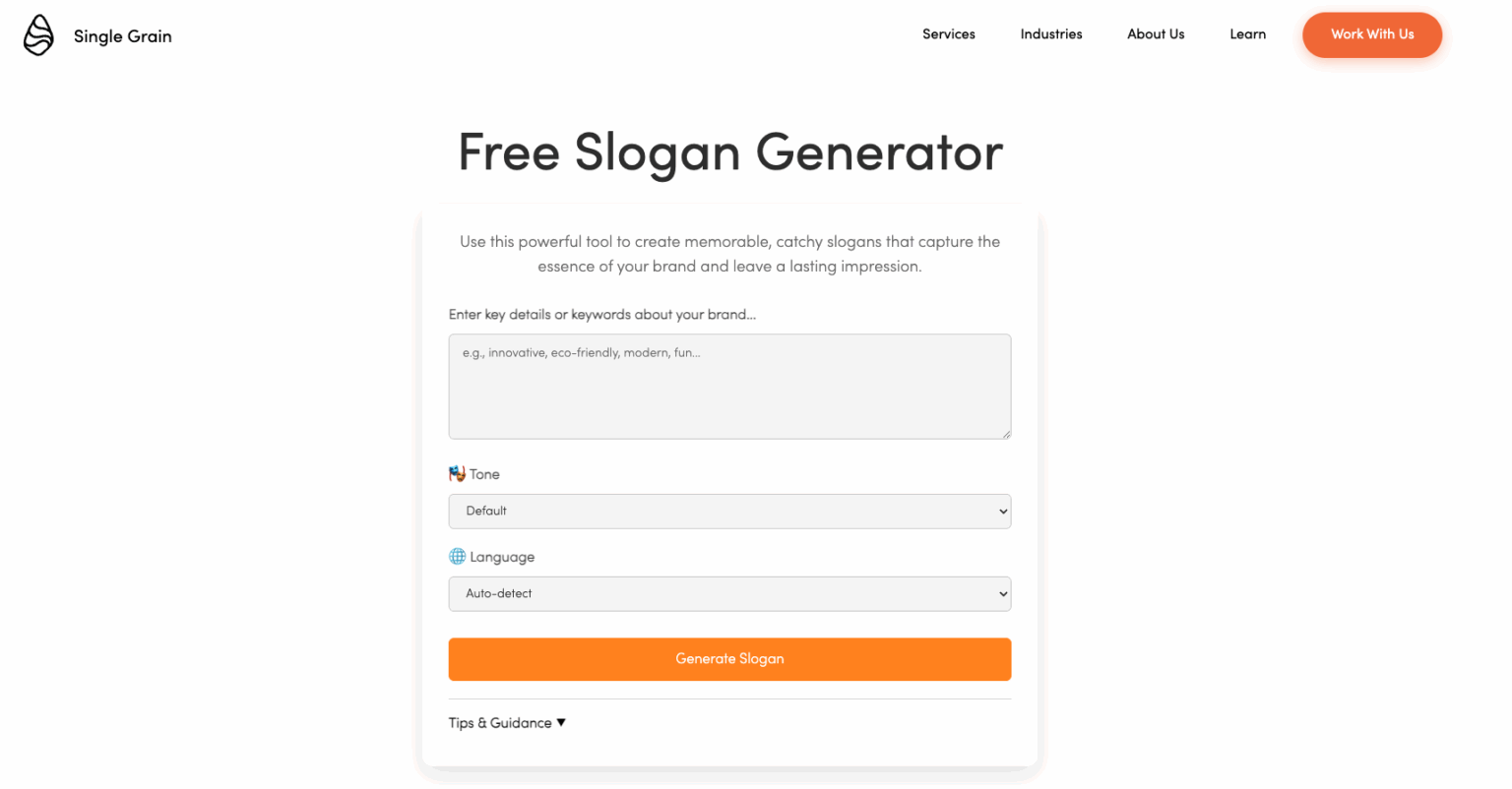 Best AI Slogan Generators (2025): Create Catchy Taglines Fast
